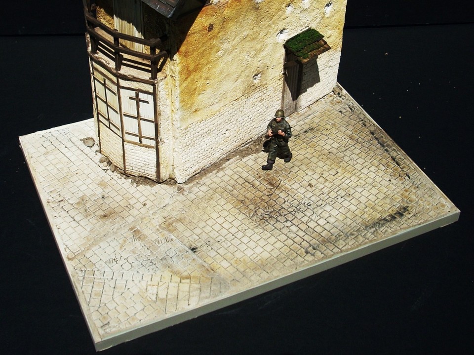 Dioramas Plus 1/35 Scale Diorama Base DP17 Juno Beach House D-Day ...