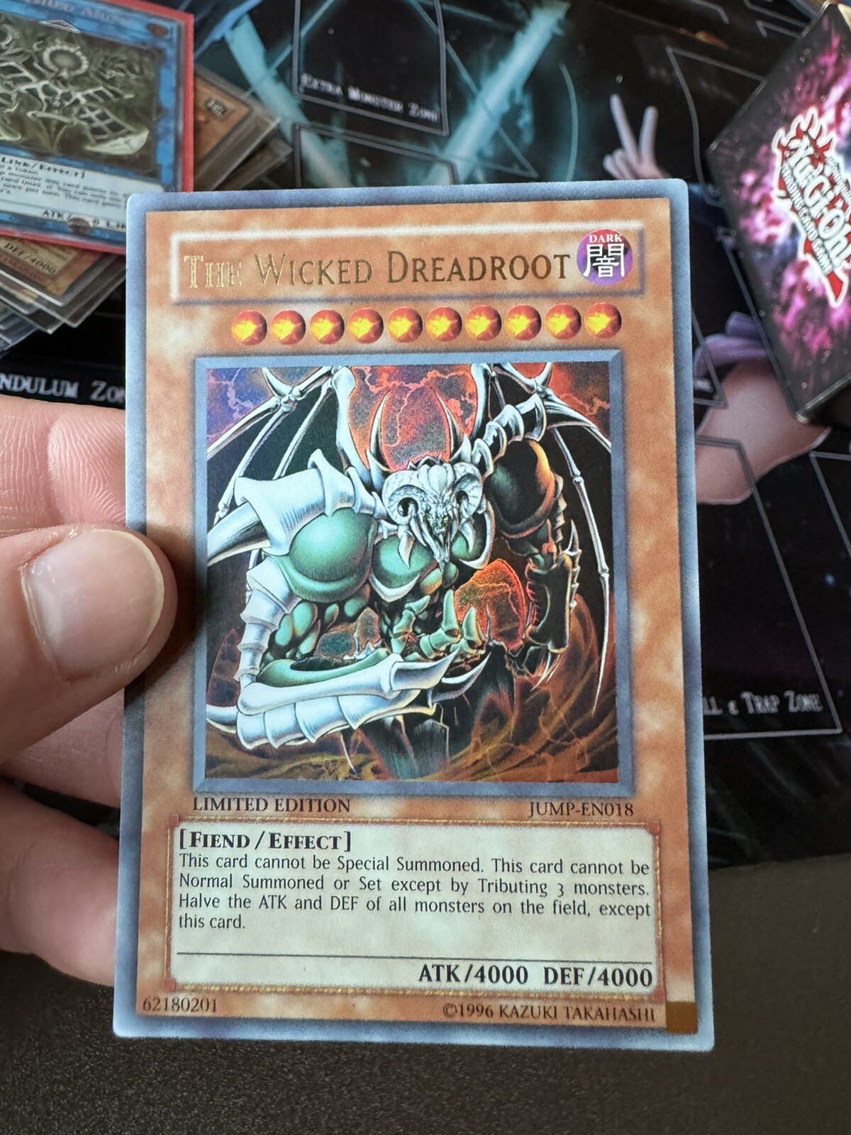 The Wicked Dreadroot JUMP-EN018 Ultra Rare NM-LP Yu-Gi-Oh! | eBay