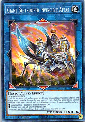 Giant Beetrooper Invincible Atlas MP22-EN177 Yu-Gi-Oh Card Near Mint ...
