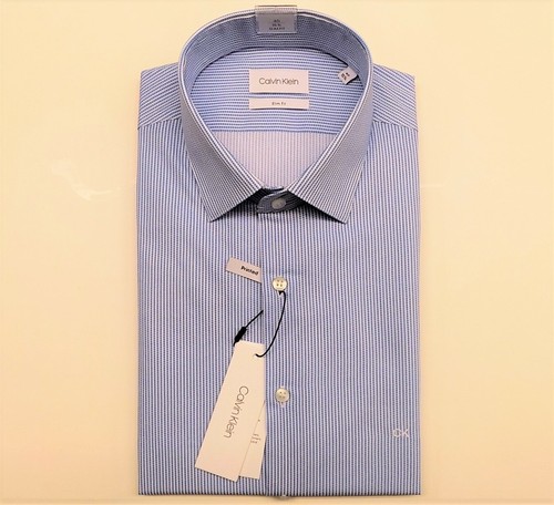 Calvin Klein Men's Easy Care Slim Fit Printed Shirt K10K1053820 GY ...