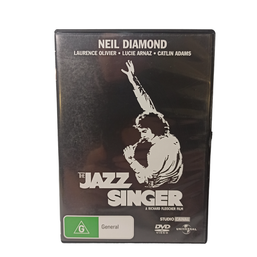 The Jazz Singer (DVD 1980) Drama Music Romance Family Neil Diamond R4 ...