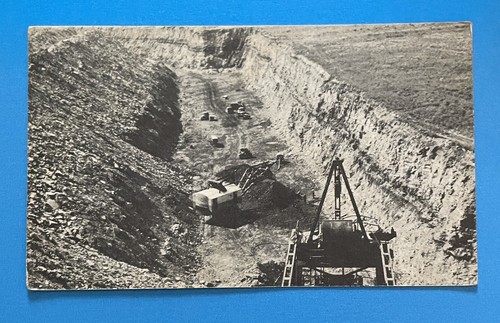 Kansas Strip Coal Mine Top Giant Electric Shovel Topeka Postcard | eBay