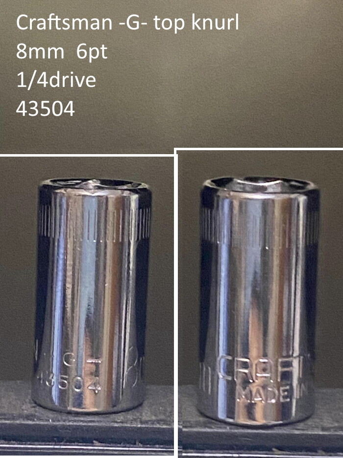 USA MADE 8MM 9MM 10MM Sockets 6pt 12pt 1/4 3/8 1/2 Drive , many Vintage ...