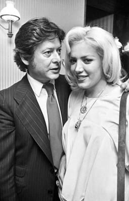 Spanish Actor Vicente Parra And Argentinian Analia Gade 1973 Old Photo ...