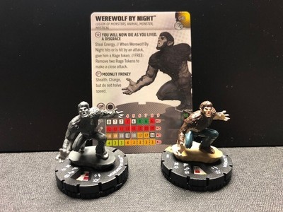 Heroclix Next Phase set Werewolf By Night #048 Alternate Art Super Rare ...