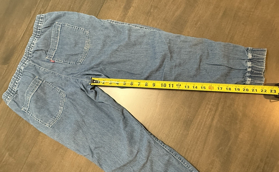 Levi's Women's Jet Set Cotton Denim Jogger Pants Blue Size Medium | eBay