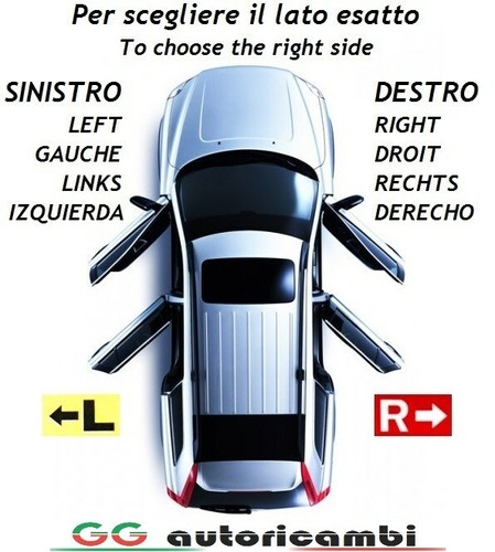 PARASASSI ANTERIORE SINISTRO PARTE POST PER MITSUBISHI L200 FIAT ...