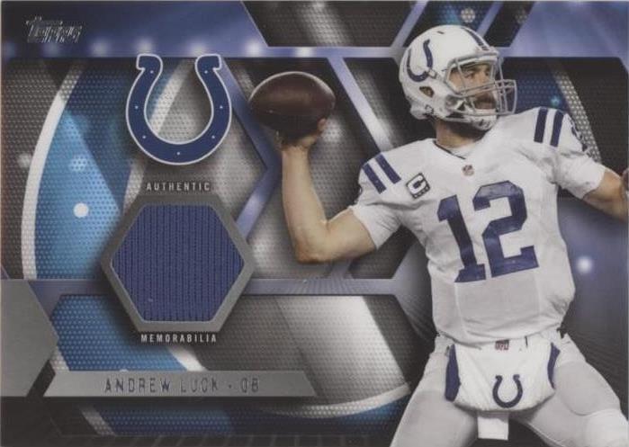 2015 Topps - Topps Relics Andrew Luck #TR-AL (MEM) for sale online | eBay