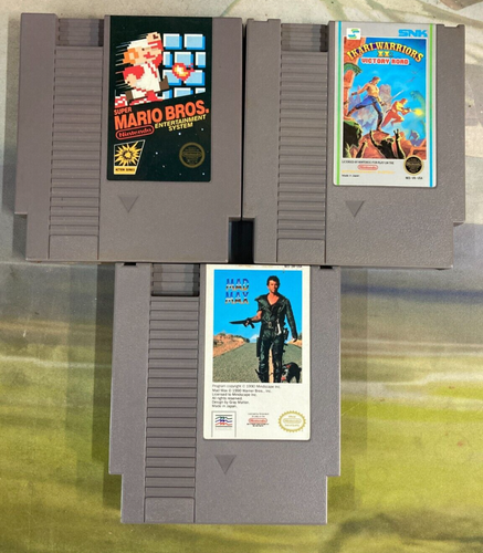 Mad Max, Ikari Warriors II, Super Mario Bros. - Nintendo (NES) | eBay