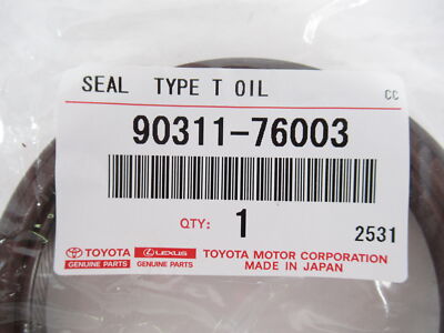 Genuine OEM Toyota 90311-76003 Crankshaft Rear Main Oil Seal | eBay