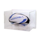 Wall Mounted Rugby Ball Display Case Signed Autographed Holder Ball ...