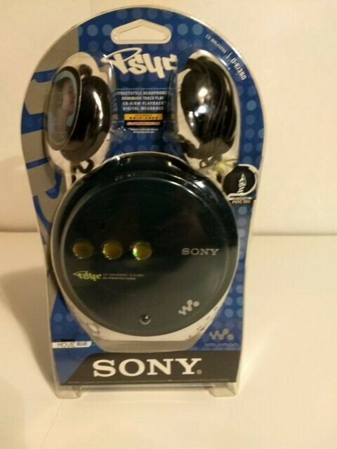 Sony CD Walkman D-EJ360 Portable Personal Compact Disc Player Psyc Blue ...