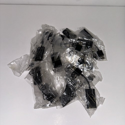 Lot of 12x Logitech G432 3.5mm Female to Type-A Male USB Audio Adapter ...