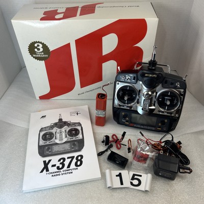 JR PROPO X-378 7-Channel Transmitter 72 MHz R/C R700 Rx No Servos ...