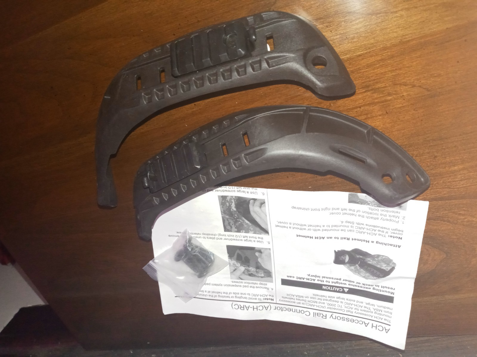 RARE OLDGEN SOF ACH MSA ARC Side Rail Complete Kit Black New in Package ...