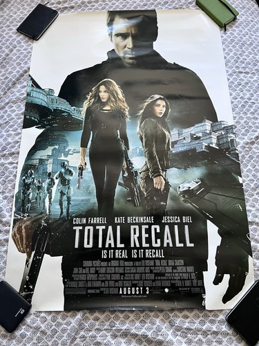 🎬 “Total Recall” 2012 Double~Sided Original Movie Poster 27" x 40" | eBay