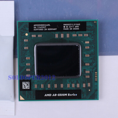 Good working AMD A8-Series A8-5550M (AM5550DEC44HL) 35W Socket FS1 CPU ...