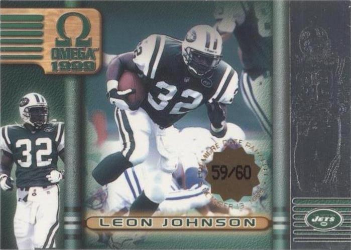 1999 Pacific Omega - Leon Johnson #166 Premiere Date /60 for sale ...