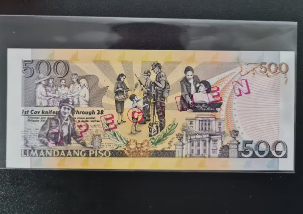 1999 Philippines 500 Piso SPECIMEN Banknotes UNC | eBay