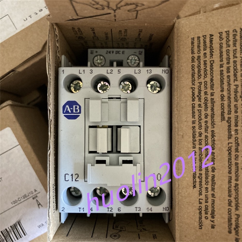 1pcs New AB contactor 100-C12EJ10 24VDC | eBay