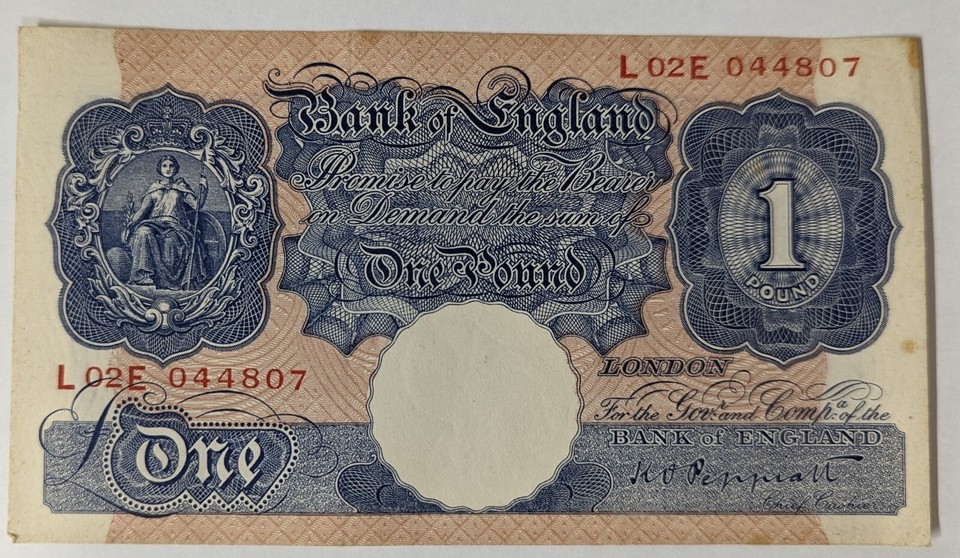 OLD BRITISH BANK NOTES 10 SHILLINGS ONE POUND £1 FIVE POUNDS £5 CHOOSE ...