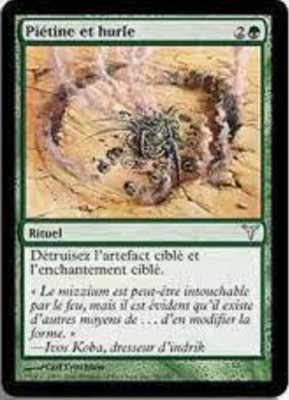 Piétine et hurle / Stomp and Howl FRENCH LP Dissension magic mtg | eBay