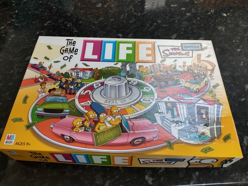 Vintage MB Games Game of Life board game (The Simpsons Edition) | eBay UK