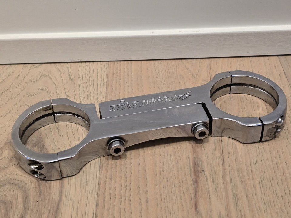 Harley OEM 39mm Front Fork Brace Chrome Screaming Eagle FXR/Dyna/Sporty ...