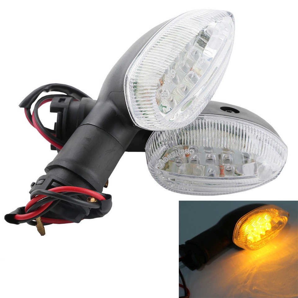 LED Turn Signal Light Indicator Lamp Fit For Yamaha YZF R1 02-14 YZF R6 ...