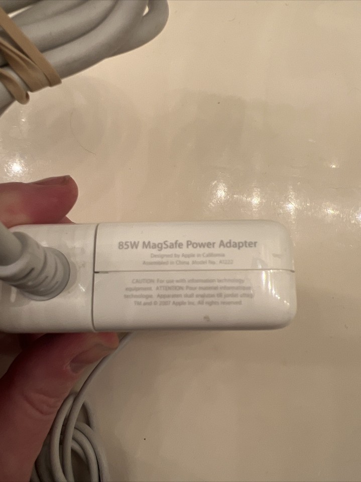 Original OEM Apple MacBook Pro MagSafe A1222 85W Power Adapter Supply ...