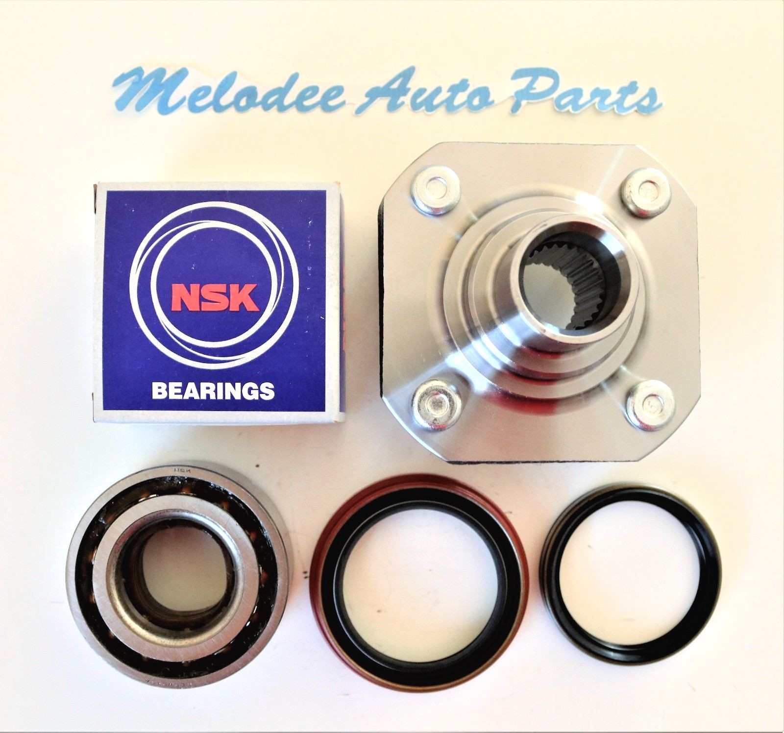Front Wheel Hub W/ KOYO/NSK Japanese Bearing Set For Toyota Tercel ...