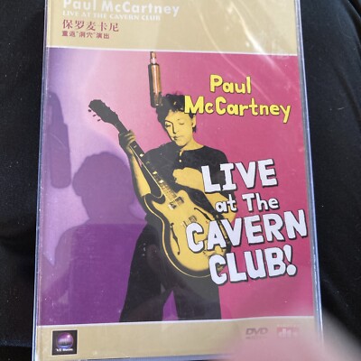 Paul McCartney Live at the Cavern Club Gilmour DVD 4:3 DTS Face Chinese ...