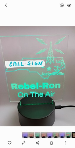 Ham Radio Call Sign On Air Custom LED Light | eBay