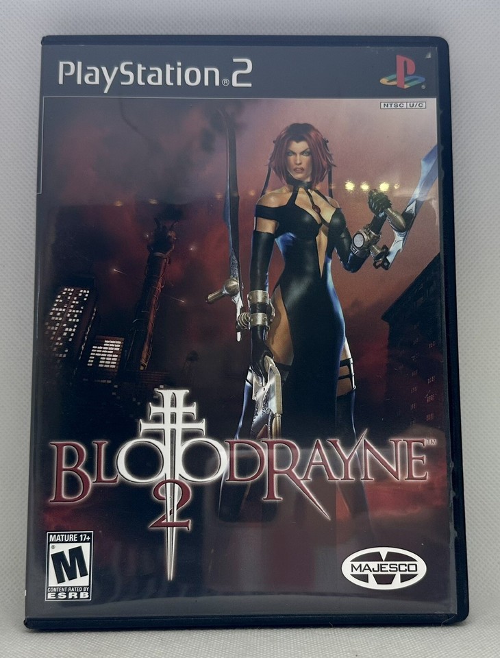 BloodRayne 2 (Sony PlayStation 2, PS2 2004) Complete CIB w/ Manual ...