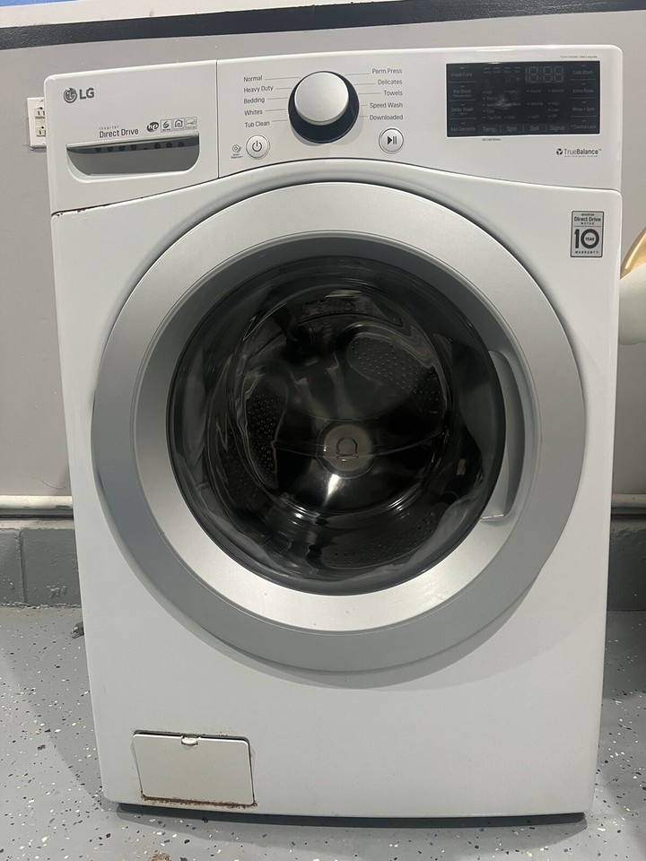 LG 4.5 Cu. Ft. High Efficiency Front-Load Washer - 6Motion Technology ...