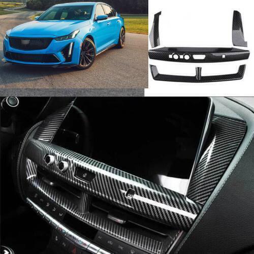 For Cadillac CT5 2020-2023 Carbon Texture Center Console GPS Navigation ...