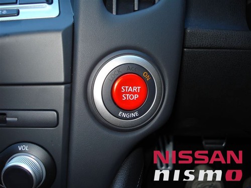 NISSAN GENUINE OEM NISMO RED IGNITION SWITCH PUSH START BUTTON FOR 09 ...