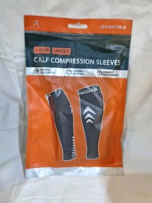 RYMORA-1 Pair Unisex Calf Compression Sleeves-New In Package- Small | eBay
