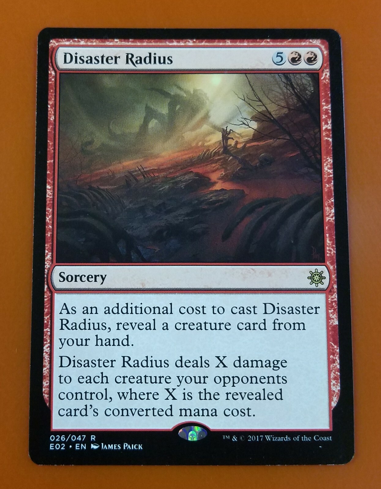 1x Disaster Radius | Explorers of Ixalan | MTG Magic Cards | eBay