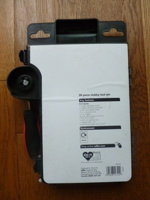 Wilko Stubby Tool Set 38 Piece Set In Carrying Case New Unopened | eBay