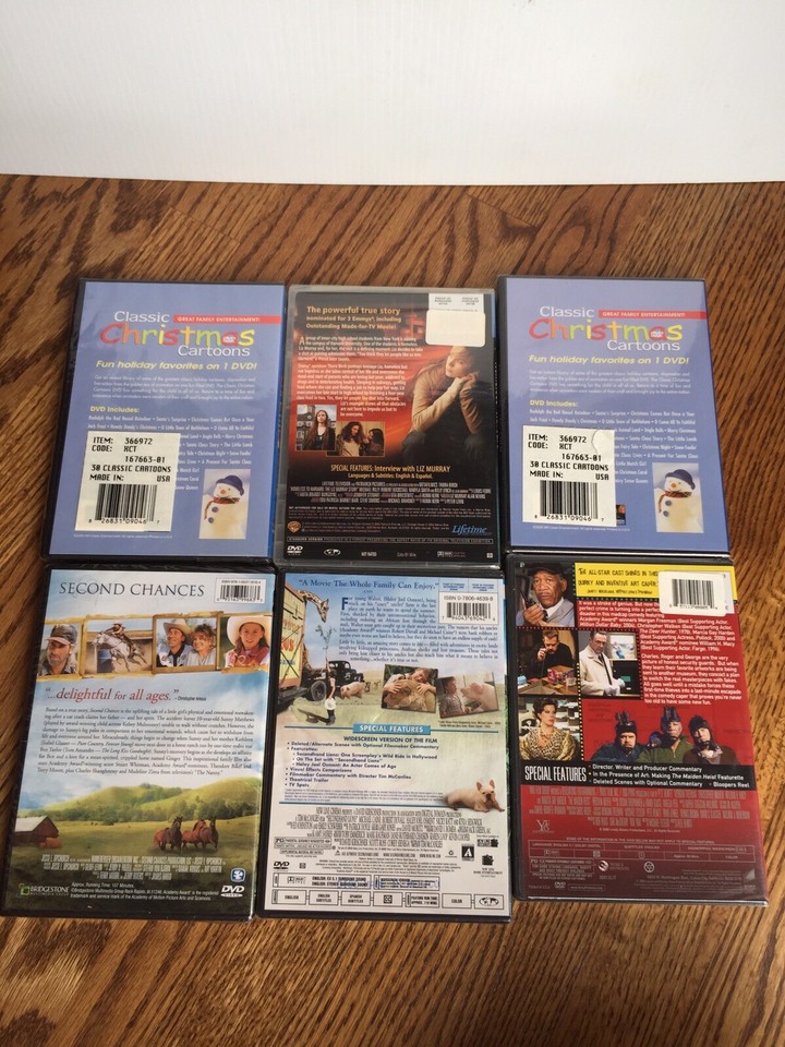 Lot Of 6 NEW DVDS | eBay