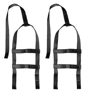 Black Demco Kar Kaddy Mini Tow Dolly Straps for Tire Wheel Car Carrier ...
