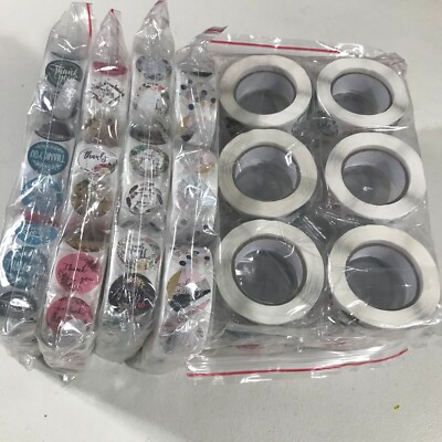 3000 thank you stickers size 1” Pack of 6 rolls mixed designs | eBay