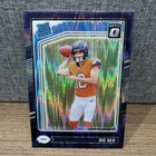 2024 Donruss Optic Bo Nix Rated Rookie #209 Purple Shock Prizm SP | eBay