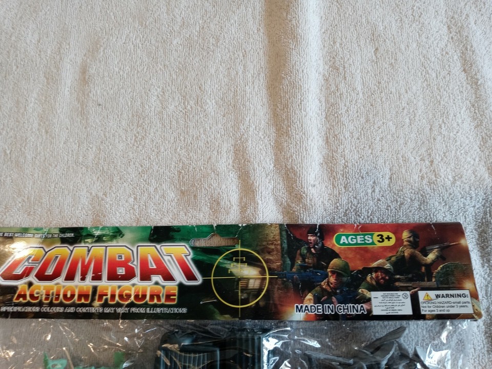 50 Piece Combat Action Figure Playset Military Men Trucks Tank Jeep New ...