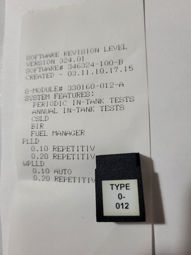 Veeder-Root/Gilbarco TLS-350 330160-012 SEM with PLLD Ultimate Testing ...