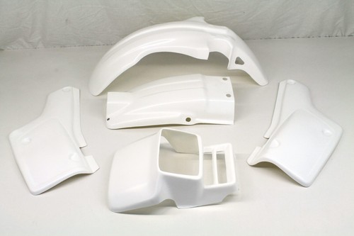 Plastic Body Kit Honda XL600 R XL 600 R White Fenders Side Panels ...