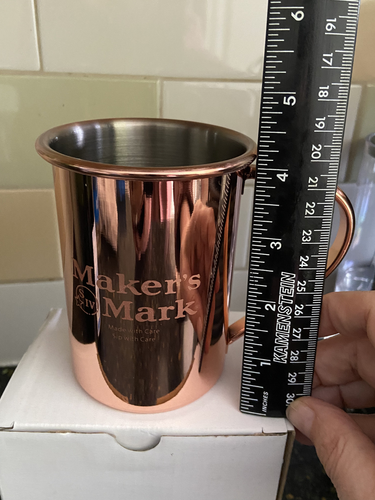 New in Box Makers Mark Copper Moscow Mule Mug Cup | eBay