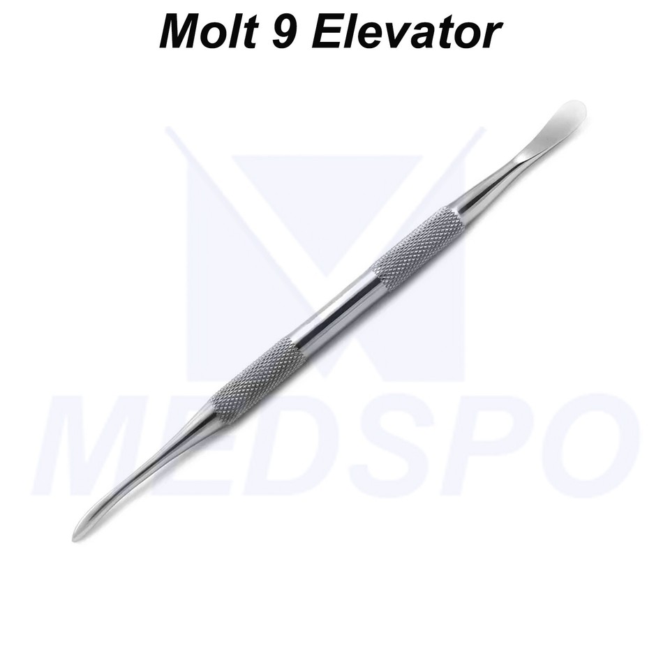 Dental Periosteal Molt 9 Elevators Surgical Implants Periosteum Oral ...