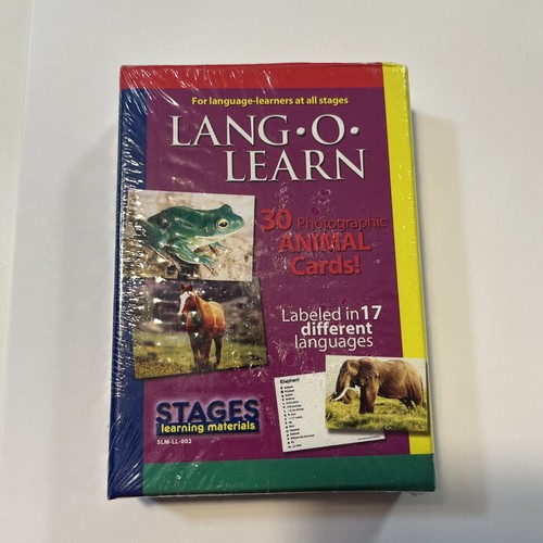 Lang O Learn Pets, Animals, Sea life by Stages Learning Materials New ...